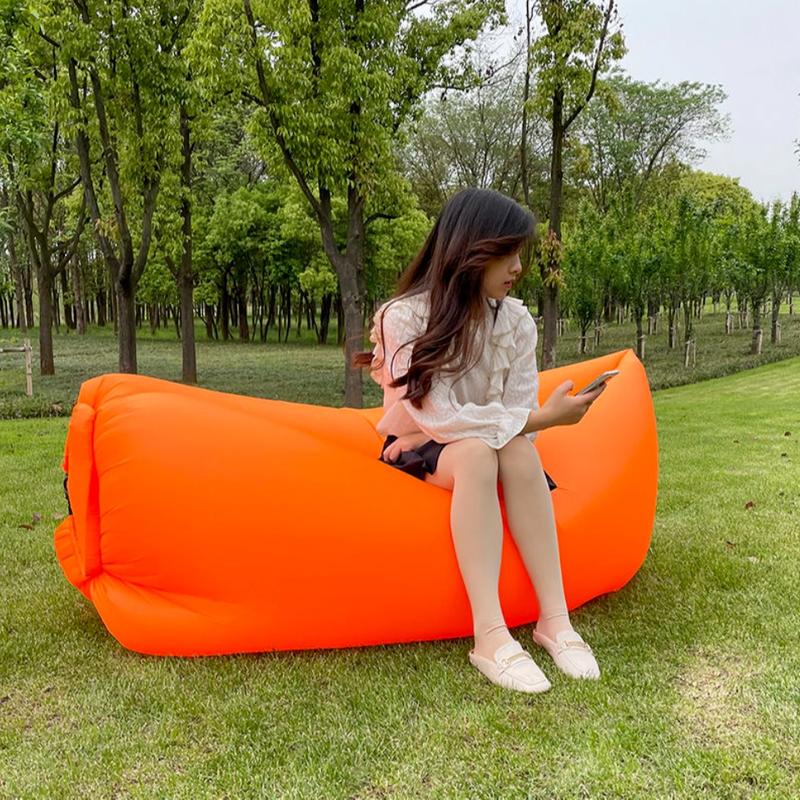 Inflatable Lounger Air Sofa Hammock-Portable,Water Proof& Anti-Air Leaking Design-Ideal Couch ...