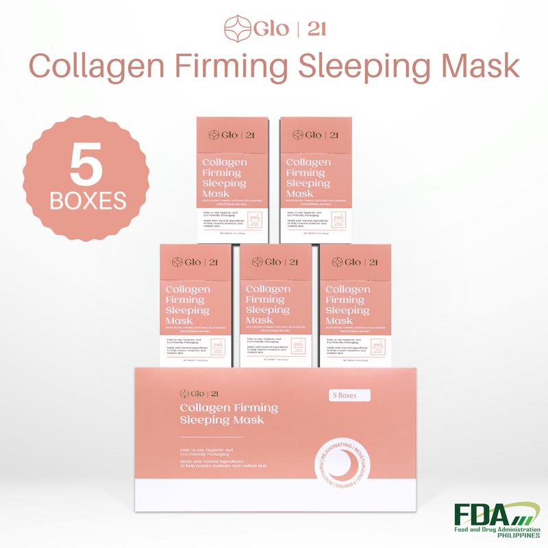 查看[[FDA approved] GLO21 5boxes Collagen Firming Sleeping Mask 4ml×20pcs ...
