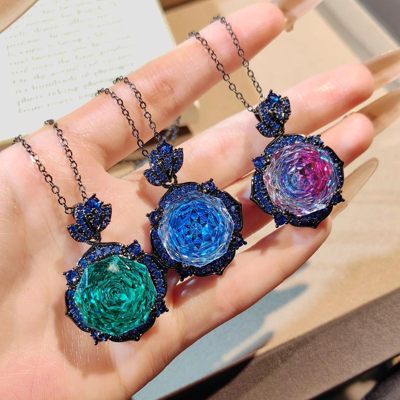 查看[NO.174 Black Gold Octagonal Millennium Rose Cut Paraiba Diamond ...