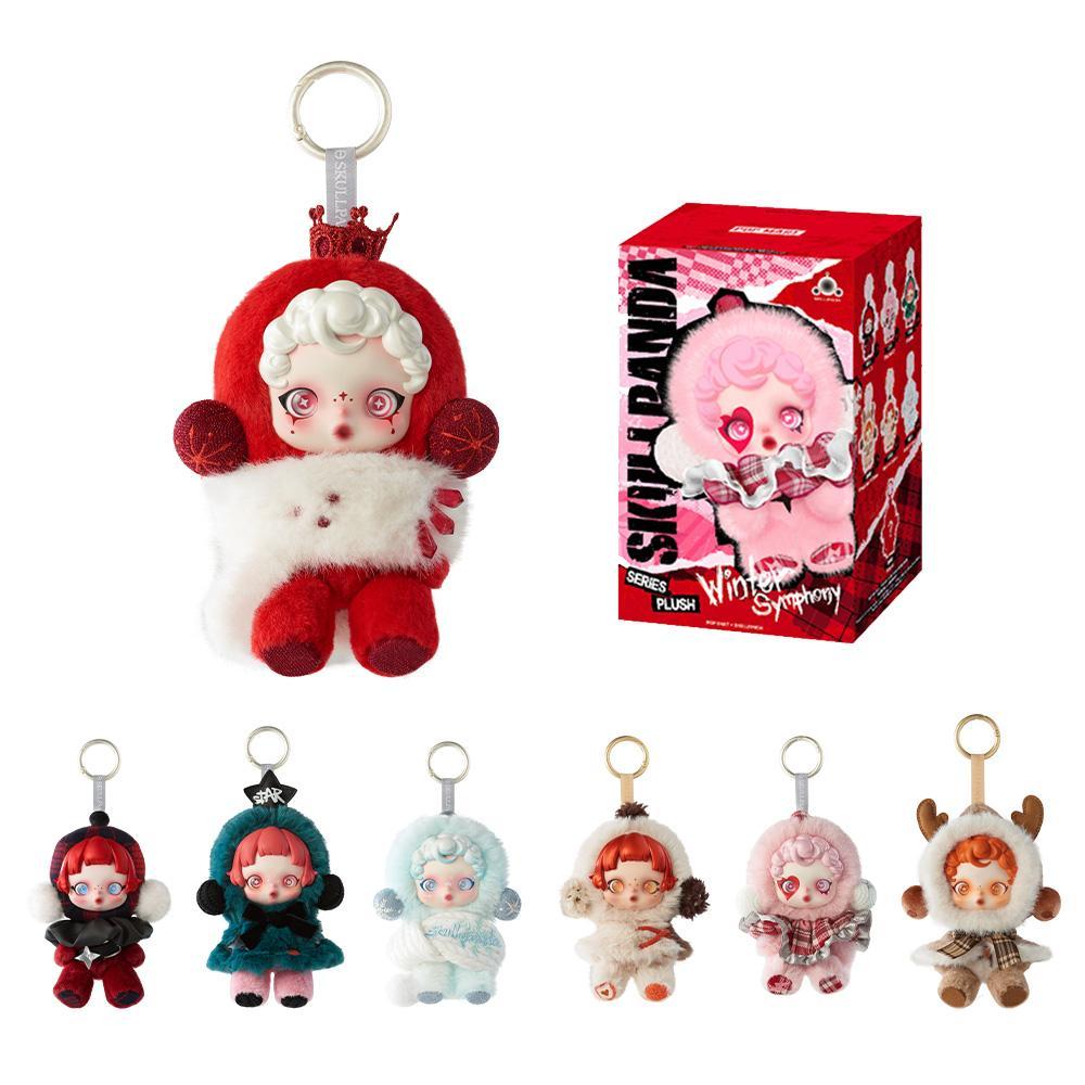Pop Mart Cute Plush Keychain, Winter Symphony Series Plush Keychain ...