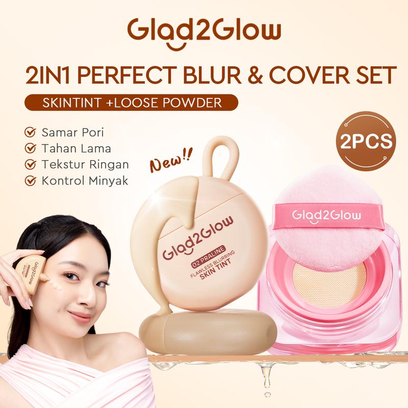 查看[Glad2Glow Perfect Blur & Cover 2in1 Set - Flawless blurring Skin ...
