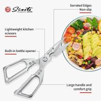 查看[Multi-Function Kitchen Scissors Hard Steel Shears Bone-Cutting Rust-Resistant Household ...