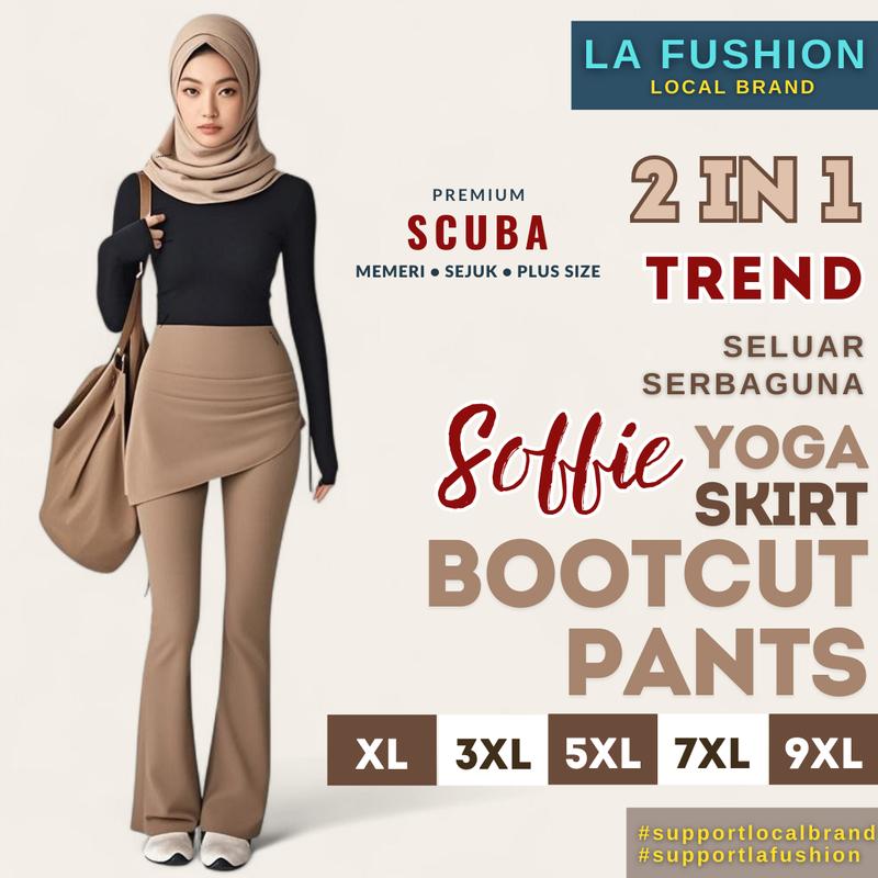 LA FUSHION Soffie High Waist Skirted Flare Yoga Pa TikTok爆款商品分析 - GMV ...