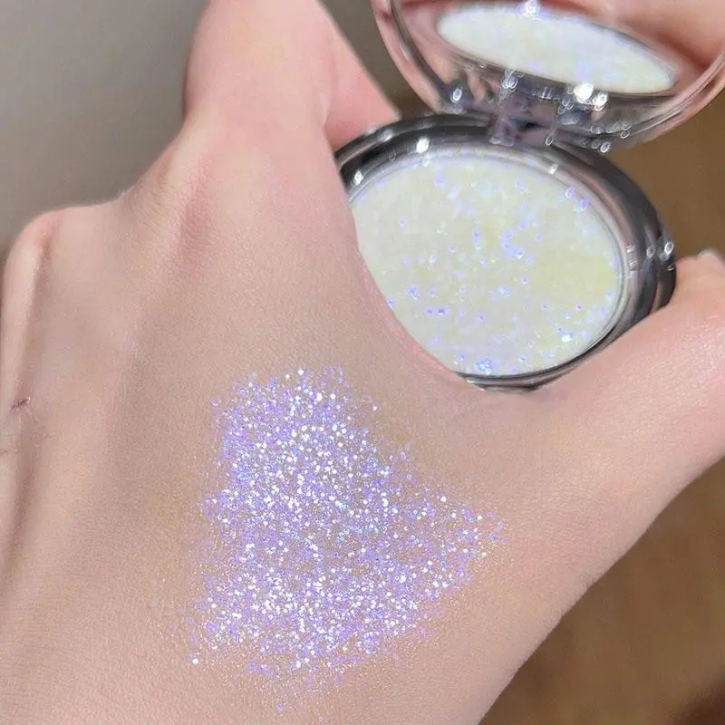 查看[Glitter Eyeshadow Highlighter Powder Palette, Beauty Highlighters ...