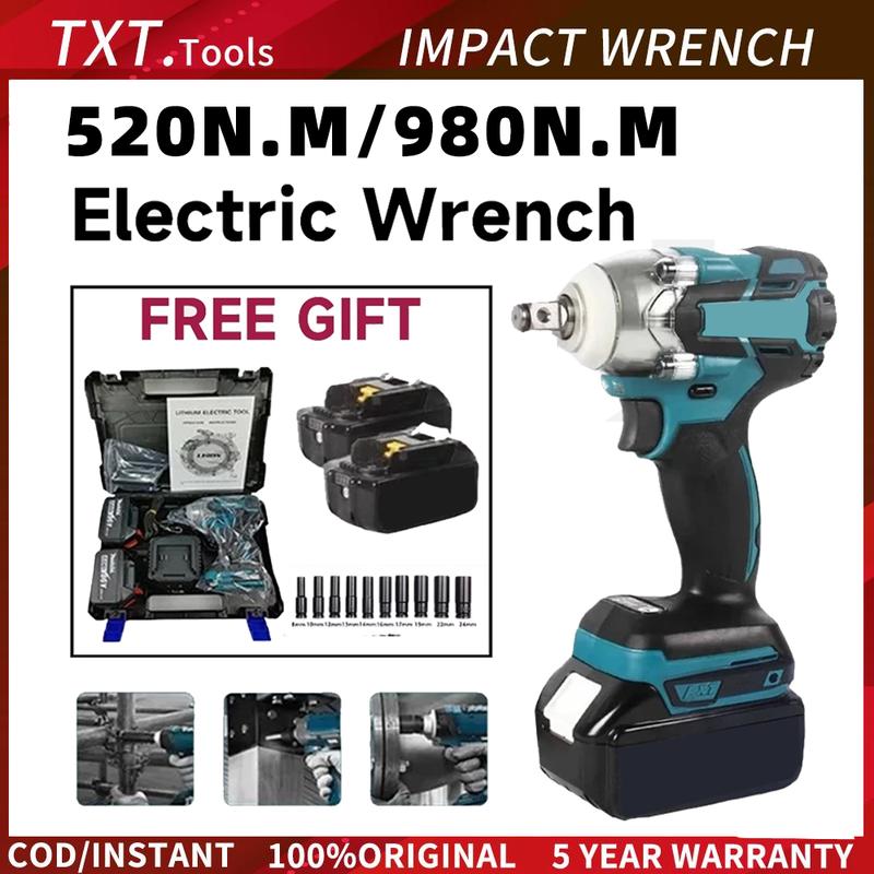 查看[【5 Year Warranty】FREE Batteries 980N.M 588V Brushless Cordless ...