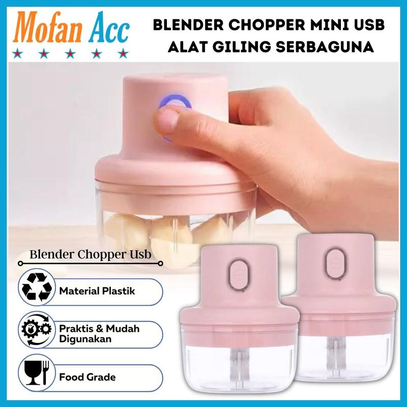 Blender Chopper Mini Usb 100ml FOOD GRADE Alat Gil TikTok爆款商品分析 - GMV ...