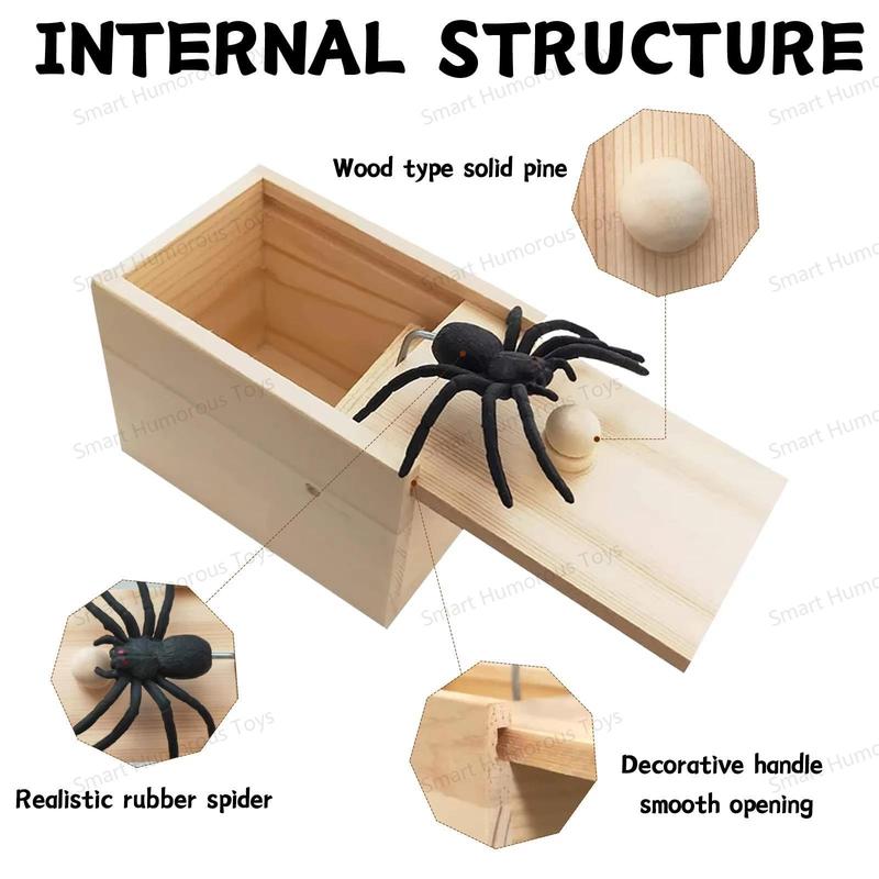 Spider Prank Box Epic Wooden Gag Box with Realisti TikTok爆款商品分析 - GMV ...