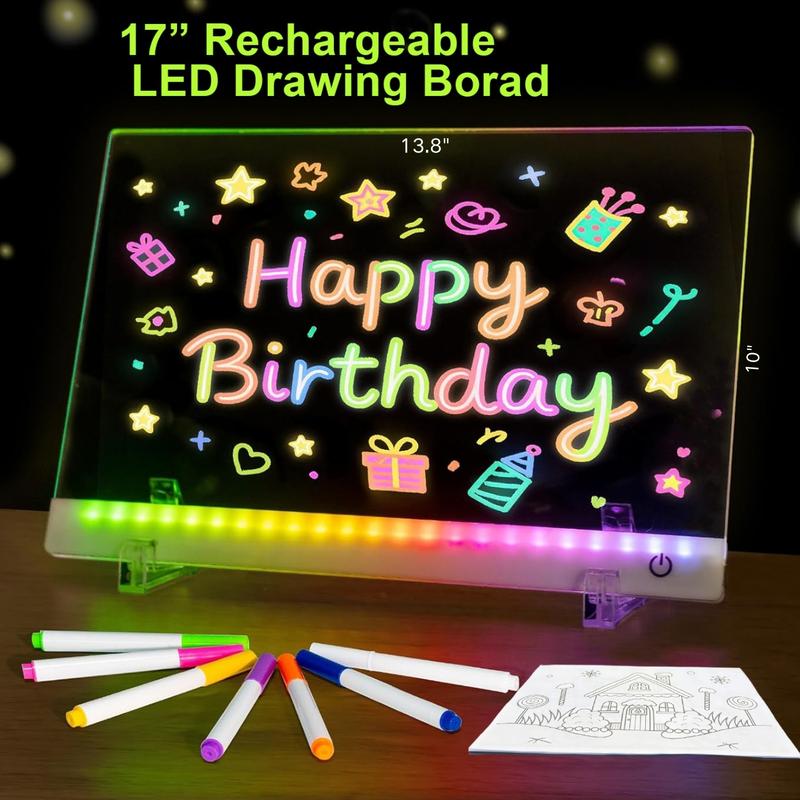16inch Rechargeable LED Drawing Board with 13 Ligh TikTok爆款商品分析 - GMV ...