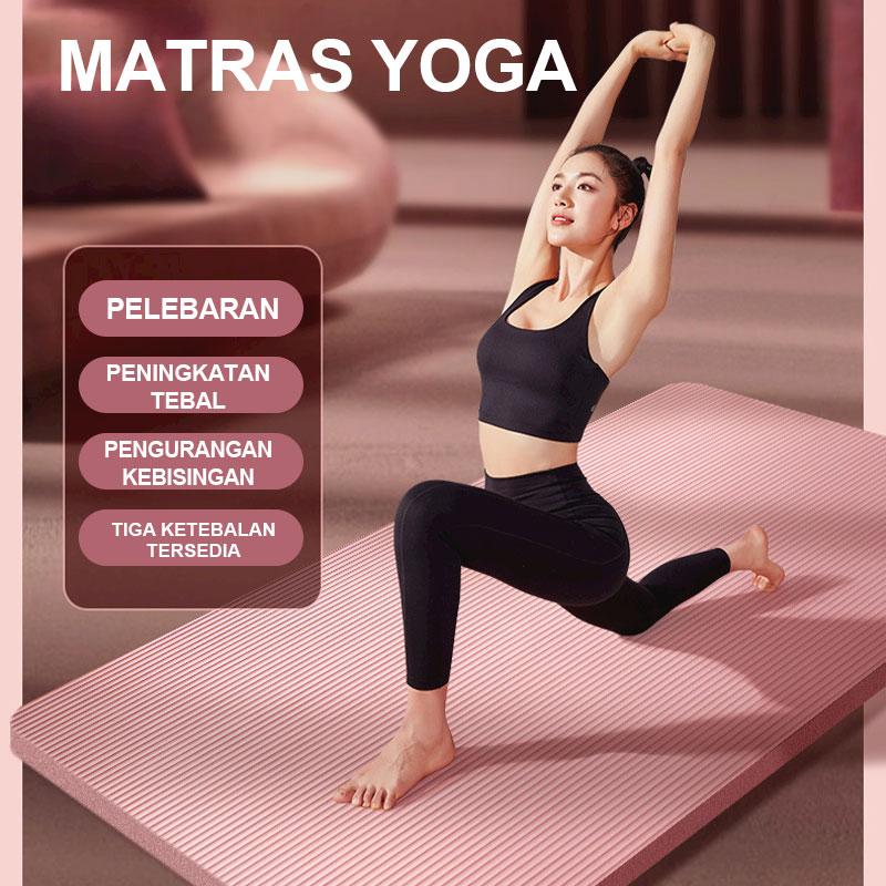 查看[【10-20mm】Yogamat Tebal Tidak Licin dan Tikar Senaman (Panjang 183cm ...