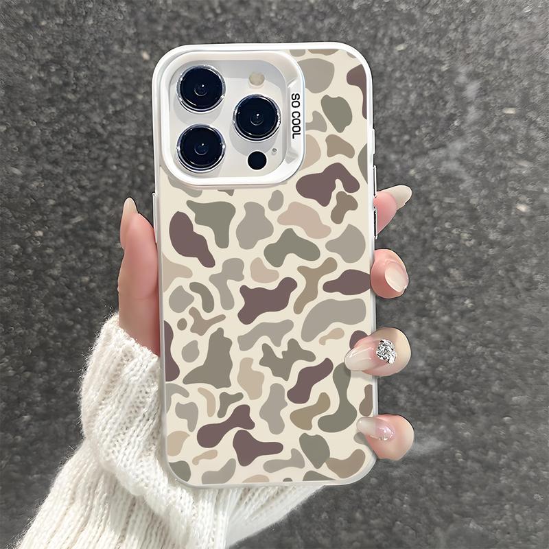 Camo Pattern Shockproof Phone Case for iPhone 7 8 X XS 11 12 13 14 15 ...