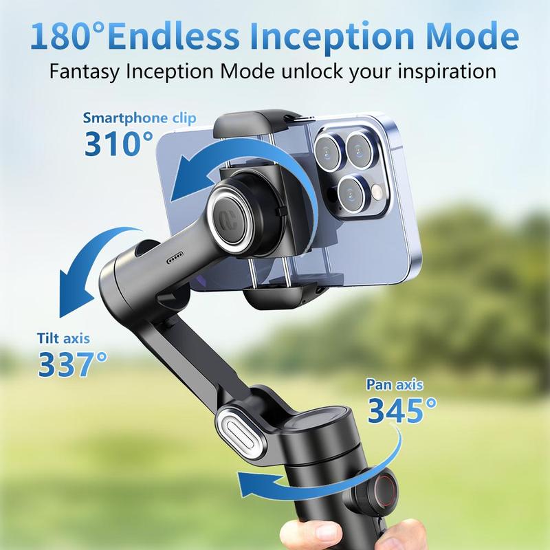 Global Pick AOCHUAN 3-axis Phone Stabilizer, Anti-shake Handheld ...