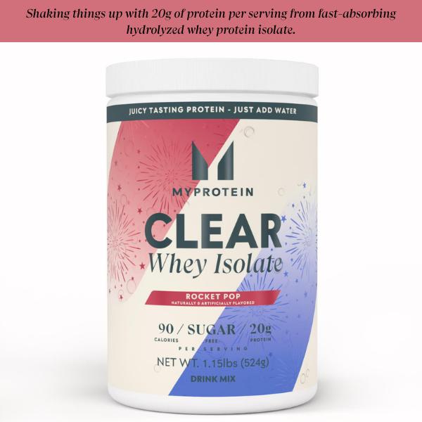 Myprotein Clear Whey Isolate Rocket Pop - 20g Prot TikTok爆款商品分析 - GMV ...