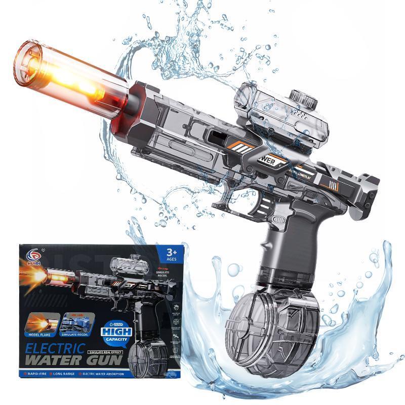 Electric LED Water Blaster for Kids – High-Capacity Light-Up Water Gun ...