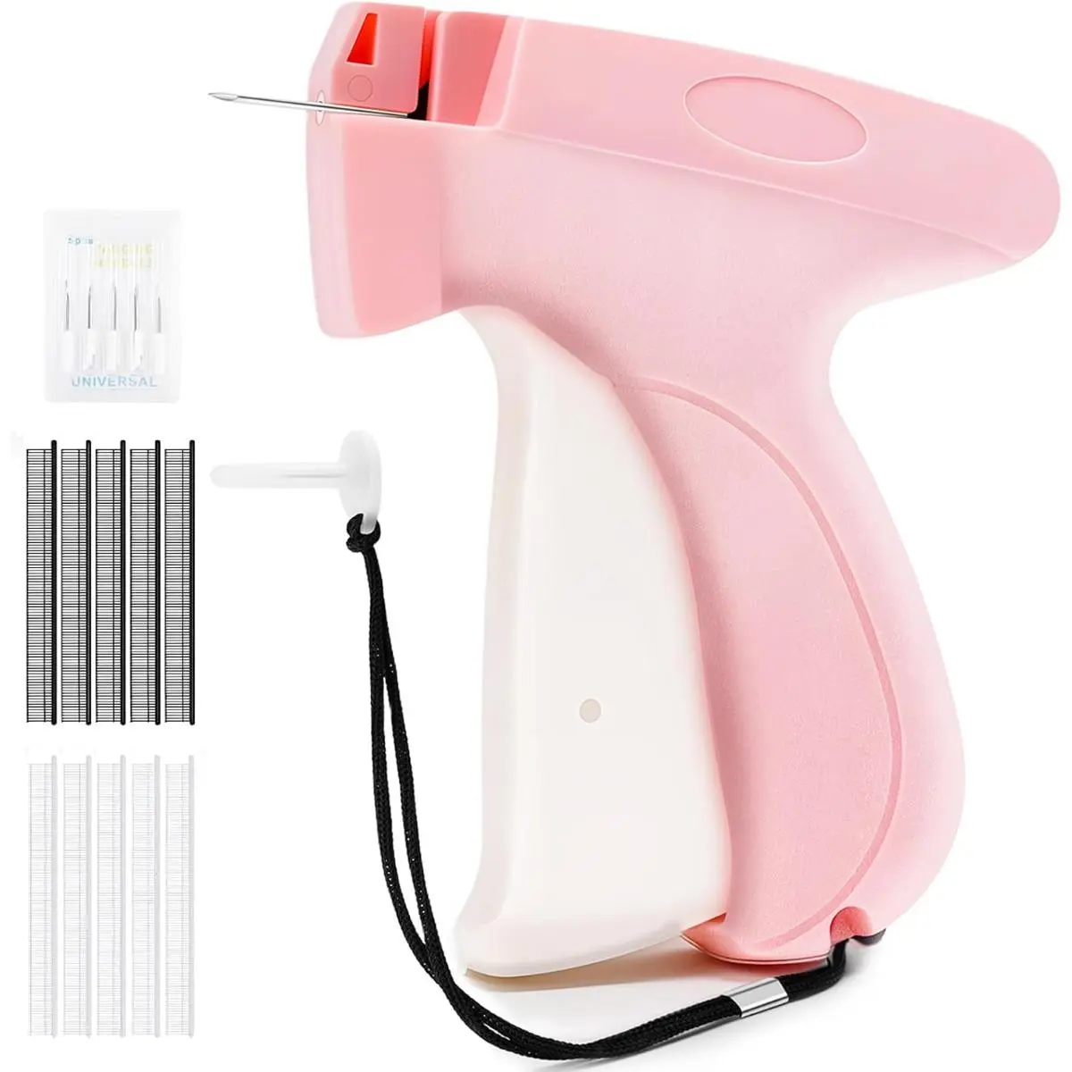 查看[Handheld Stitching Gun Kit, Mini Sewing Label Gun for Clothes ...