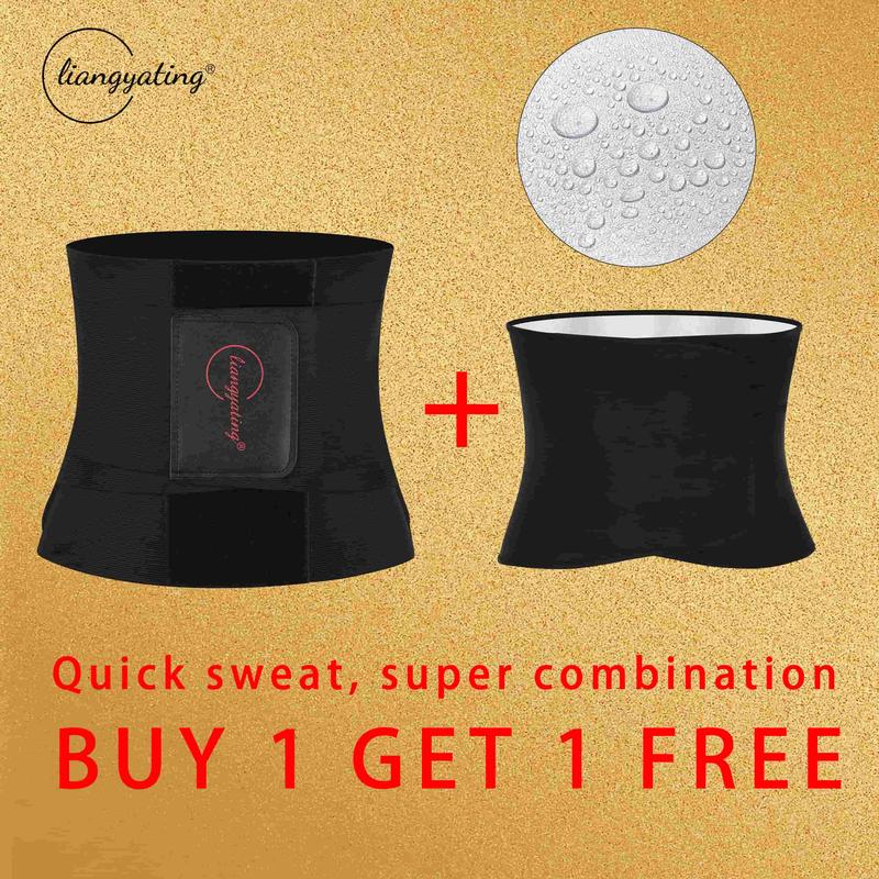 查看[A1 liangyating black women's elastic shaping waist trainer binder ...