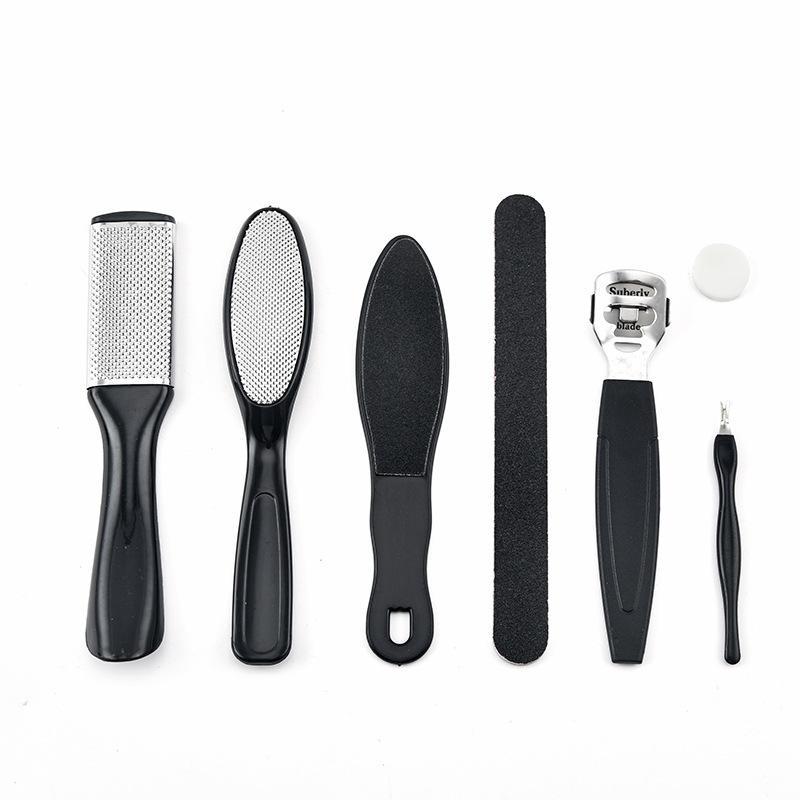 Professional Nail Care Nail Art Manicure Pedicure Tool Kit, 7 in 1 ...