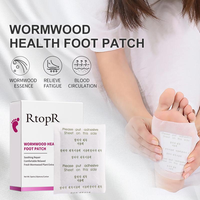 查看[RtopR【Hot】1Box Wormwood Health Foot Patch Effective Improve Sleep ...
