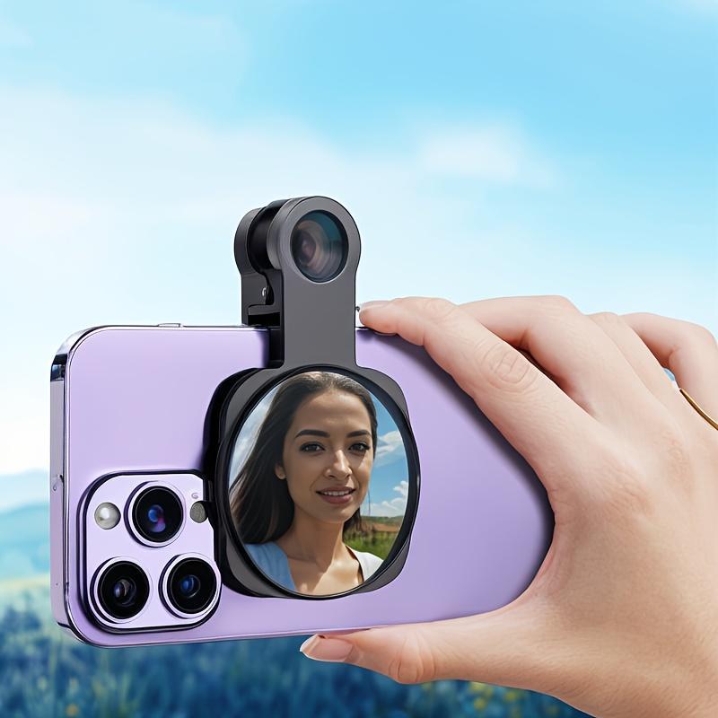 查看[Selfie Mirror Clip, Phone Rear Camera Selfie Mirror Clip, Mobile ...