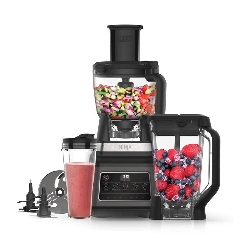 查看[Ninja 3-in-1 Food Processor & Blender | 5 Automatic Programs: Blend ...