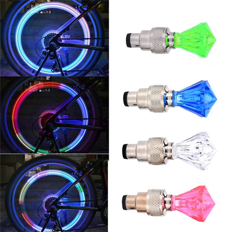 Lampu Berkelip LED, Set 2, untuk Motosikal, Basikal dan Tayar Basikal ...