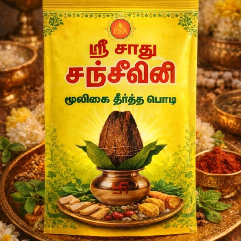 查看[ESA SANJEEVINI MOOLIGAI THEERTHA PODI - Produk Tradisional untuk ...