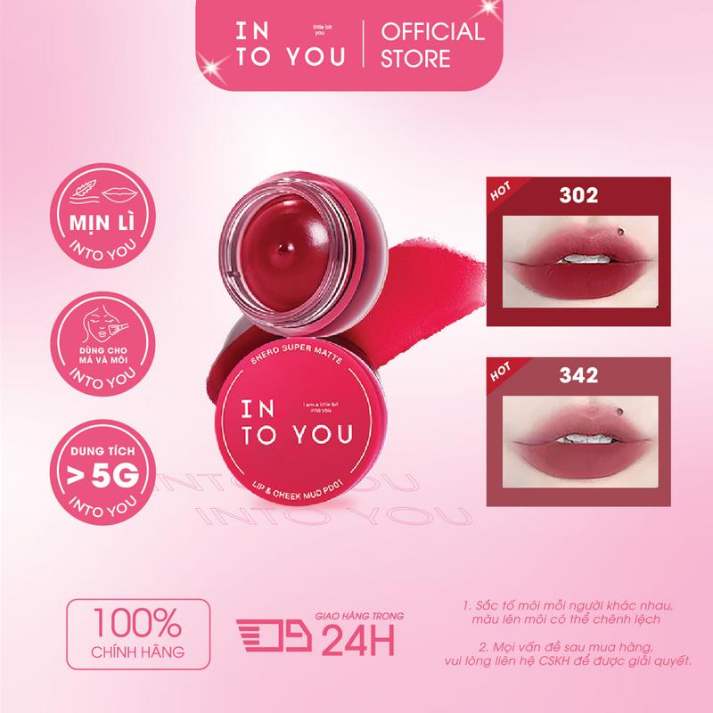 查看[(KOC/KOL)Son Bùn Hũ INTO YOU Cosmetic Mịn Lì Dùng Cho Cả Môi Và Má ...