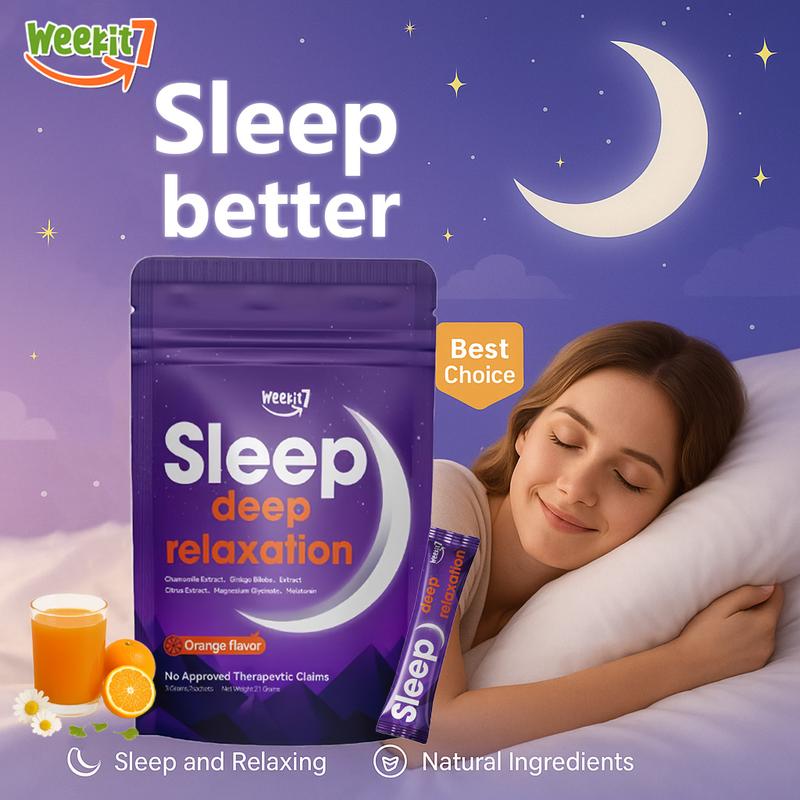 【Weekit7】Good Night 3mg Melatonin 7 Sachet - Natural Plant Extract ...