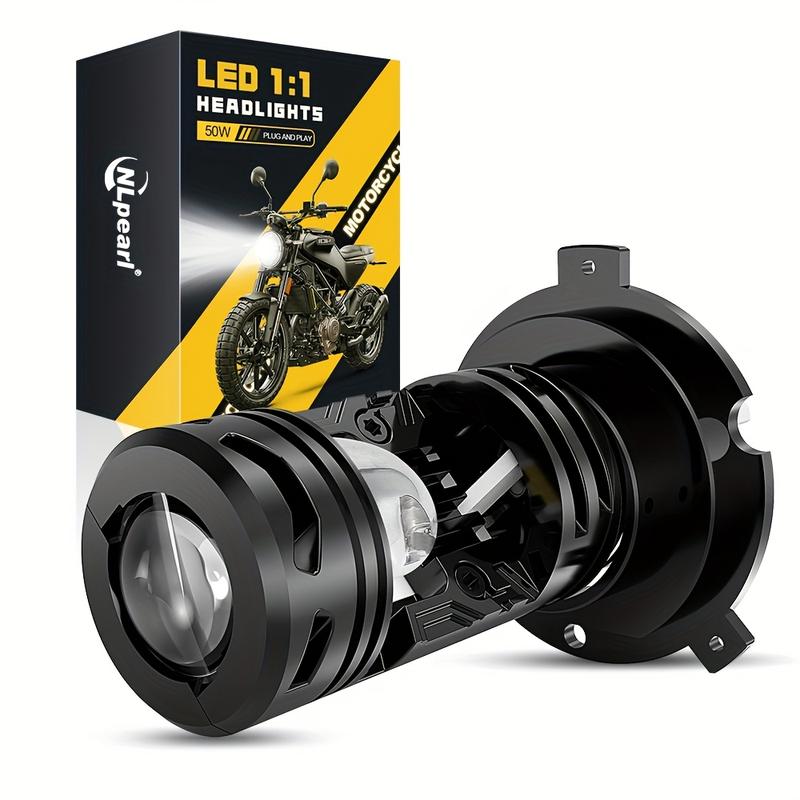 查看[1pcs H4 LED Bulb Led H4 9003 Mini Projector Motorcycle Headlight ...