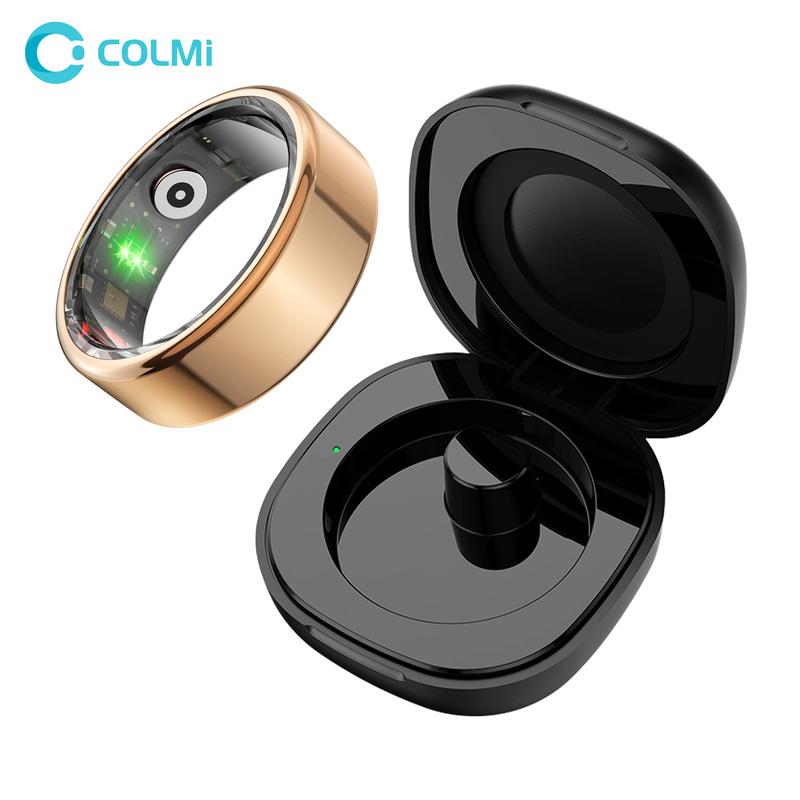 COLMI R02 Smart Ring IP68&5 ATM Waterproof With a charging box smart ...