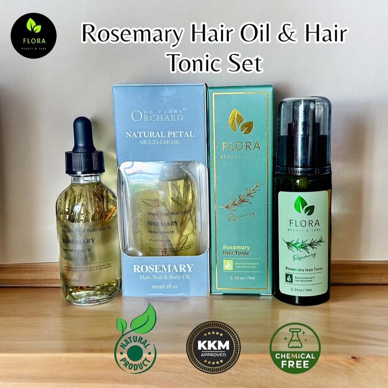 查看[Flora Rosemary Hair Oil & Rosemary Hair Set for Hair Fall control ...