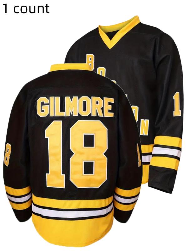 查看[Happy Gilmore #18 Jersey Boston Adam Sandler 1996 Movie Ice Hockey ...