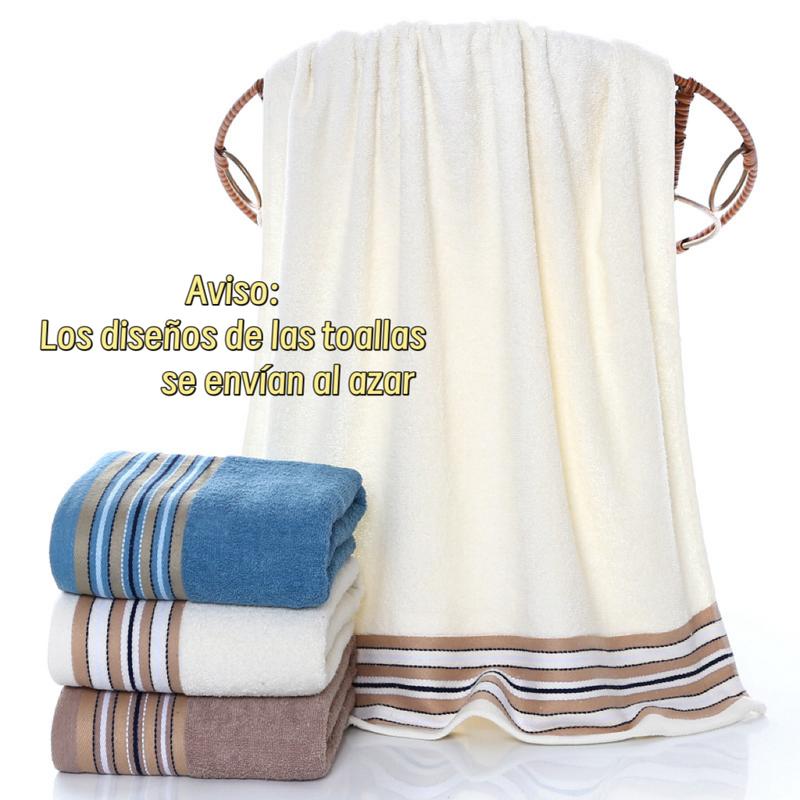 查看[Toalla de baño, Extra absorbentes, Tejido de algodón,70×140cm ...