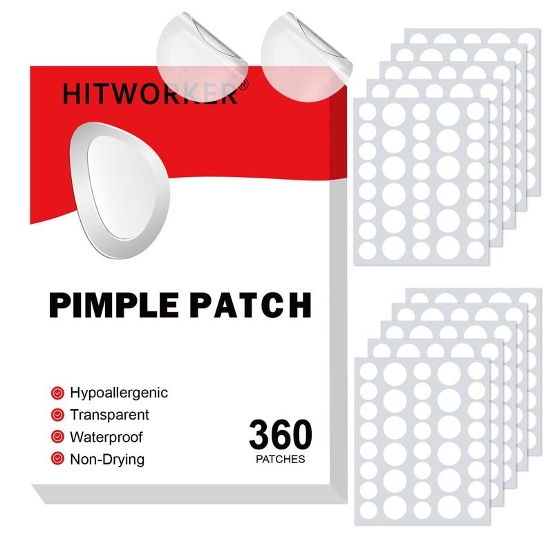 Pimple Cover Patch, 360pcs/box Acne Cover Patch, Hydrocolloidal Pimple ...