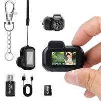 Keychain Camera, 1080P Mini Pixel Camera, Micro Mini DV/Camcorder, Long ...