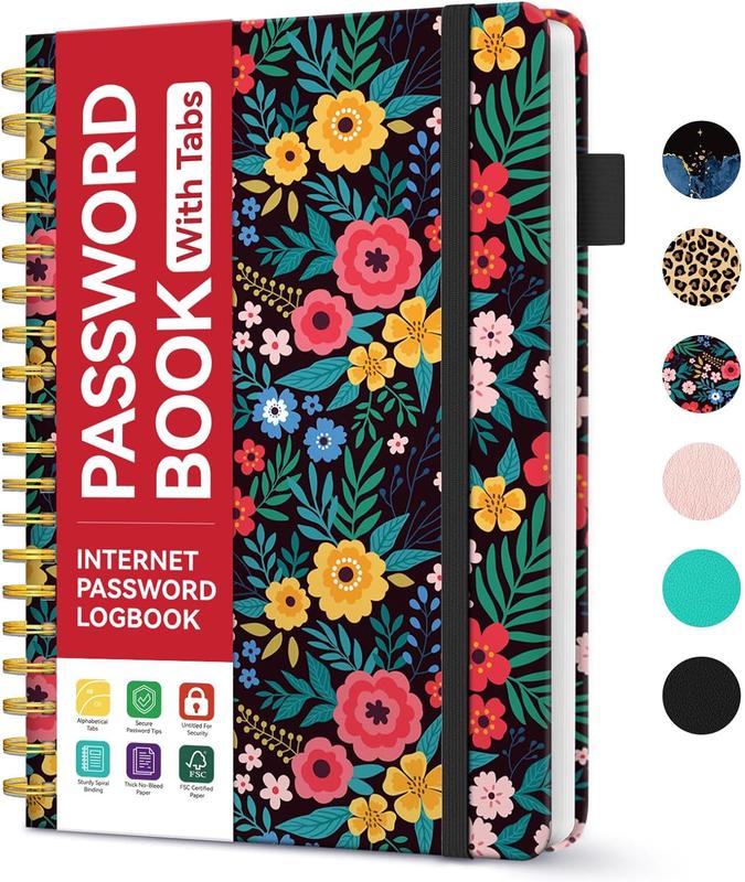查看[Password Book with Alphabetical Tabs，Small Password Keeper Book for ...