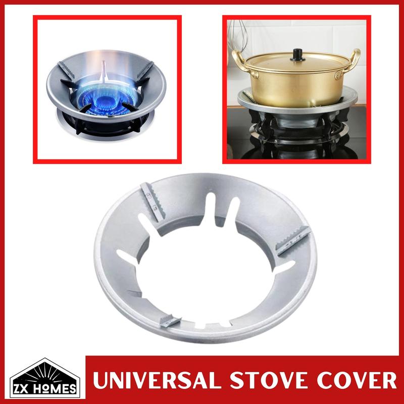 ZX HOMES Universal Stove Cover Burner Windproof Windshield Energy Gas ...
