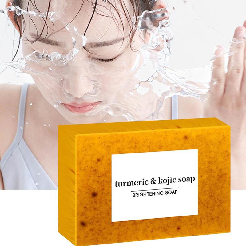 查看[100g Sabun Asid Kojic, Kunyit, Penghilang Bintik Gelap, Lembut ...