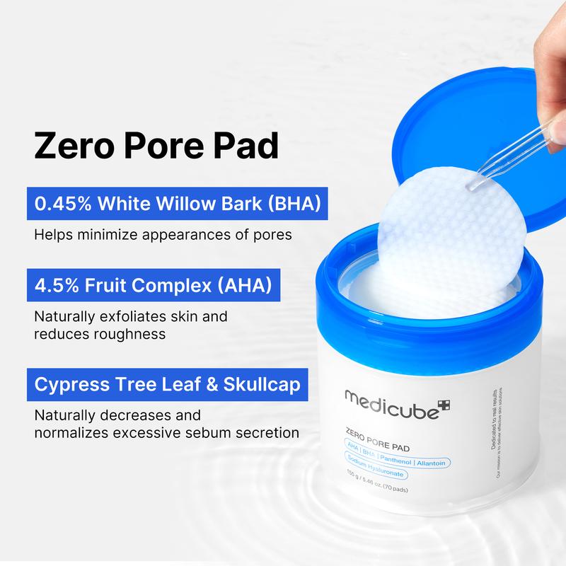 [medicube] Zero Pore Pads (AHA + BHA) | Korean No.1 Viral Toner Pads ...