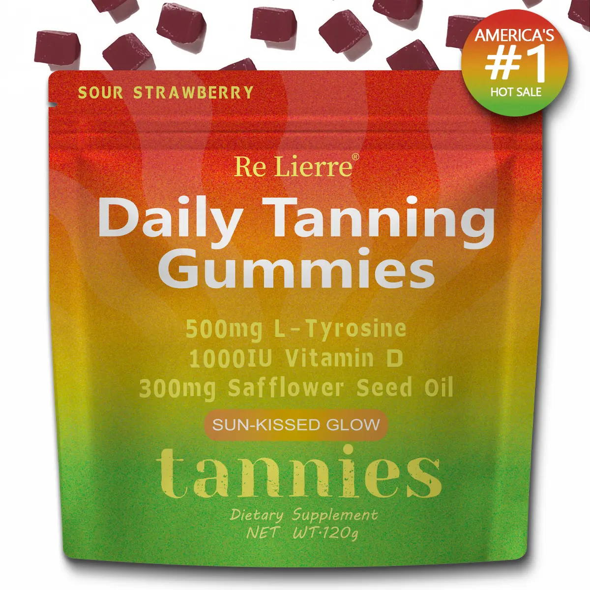 Sun-Kissed Glow Gummies | Natural Tan Booster for Radiant Skin | Vegan ...