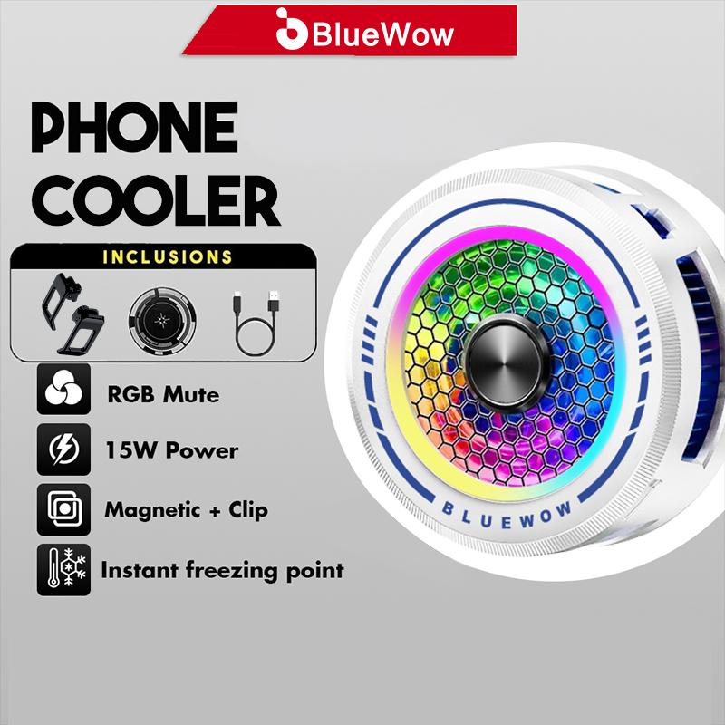 [2025 Upgrade]BlueWow X109 Mobile Phone Cooler, 3 Adjustable Gears ...