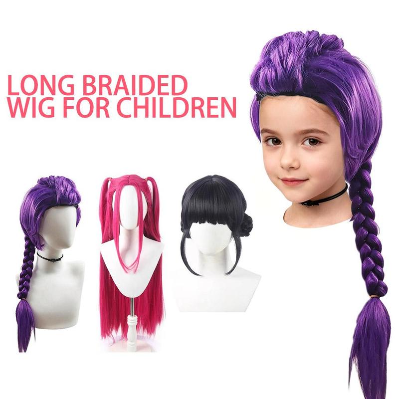 查看[KPOP Demon Hunter Children's Christmas And Halloween Cosplay Wig ...