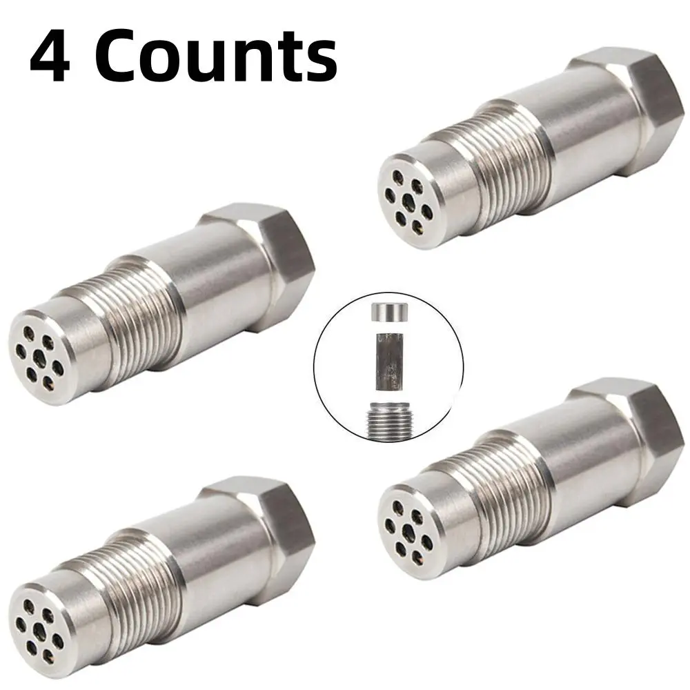 Oxygen Sensor Spacer Adapter, 4 Counts M18x1.5 Oxygen Sensor Connector ...