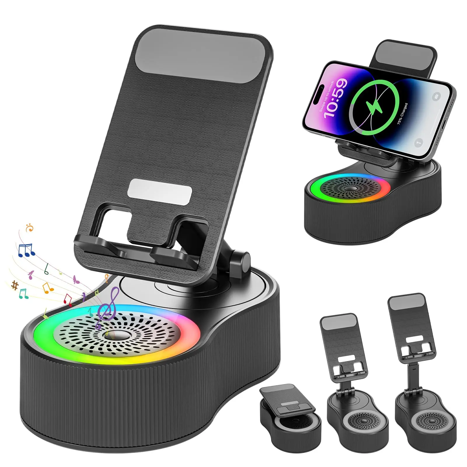 Cell Phone Stand with Wireless Bluetooth Speaker a TikTok爆款商品分析 - GMV ...