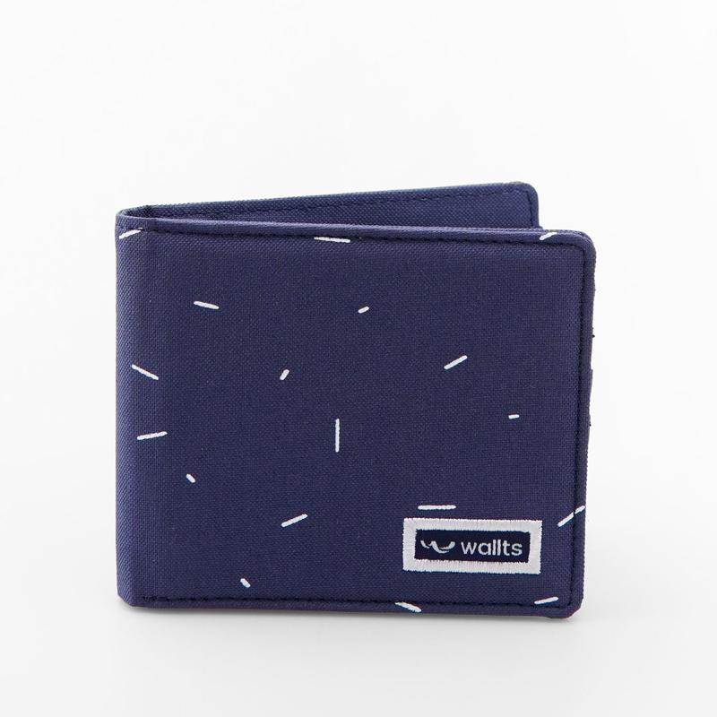 Wallts Keio Sprinkle Navy - Dompet Lipat kanvas TikTok爆款商品分析 - GMV/销量/带 ...
