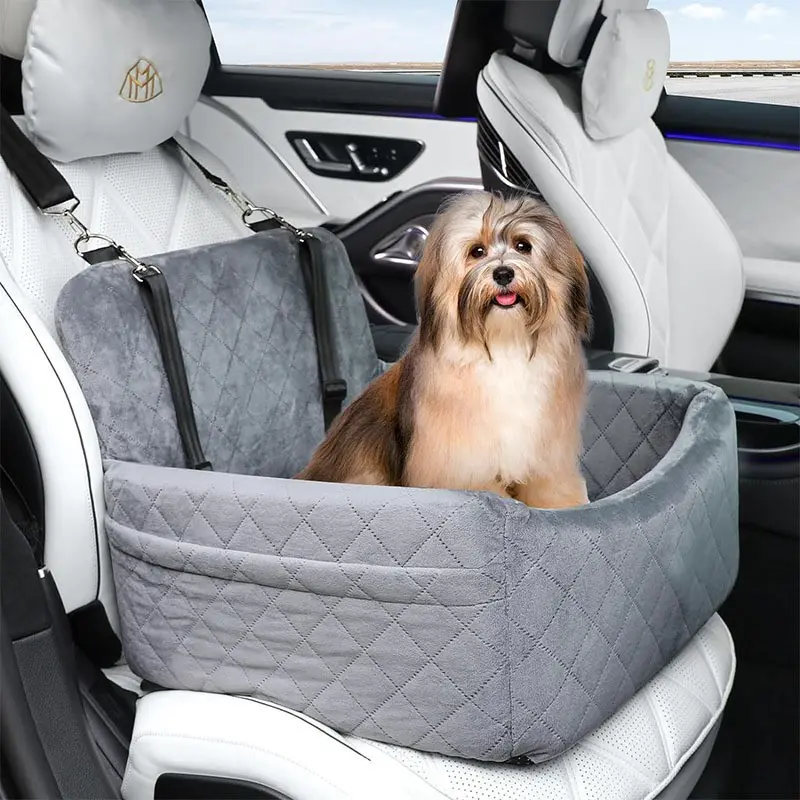 查看[Ultra-Comfort Car Dog Bed, Anti-Sway Stable Design, Breathable ...