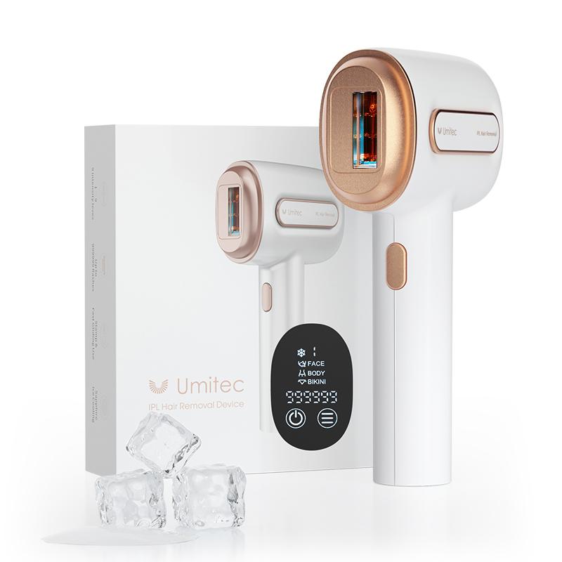 IPL At-Home Ice-cooling Laser Hair Removal Device,for Body, Face ...