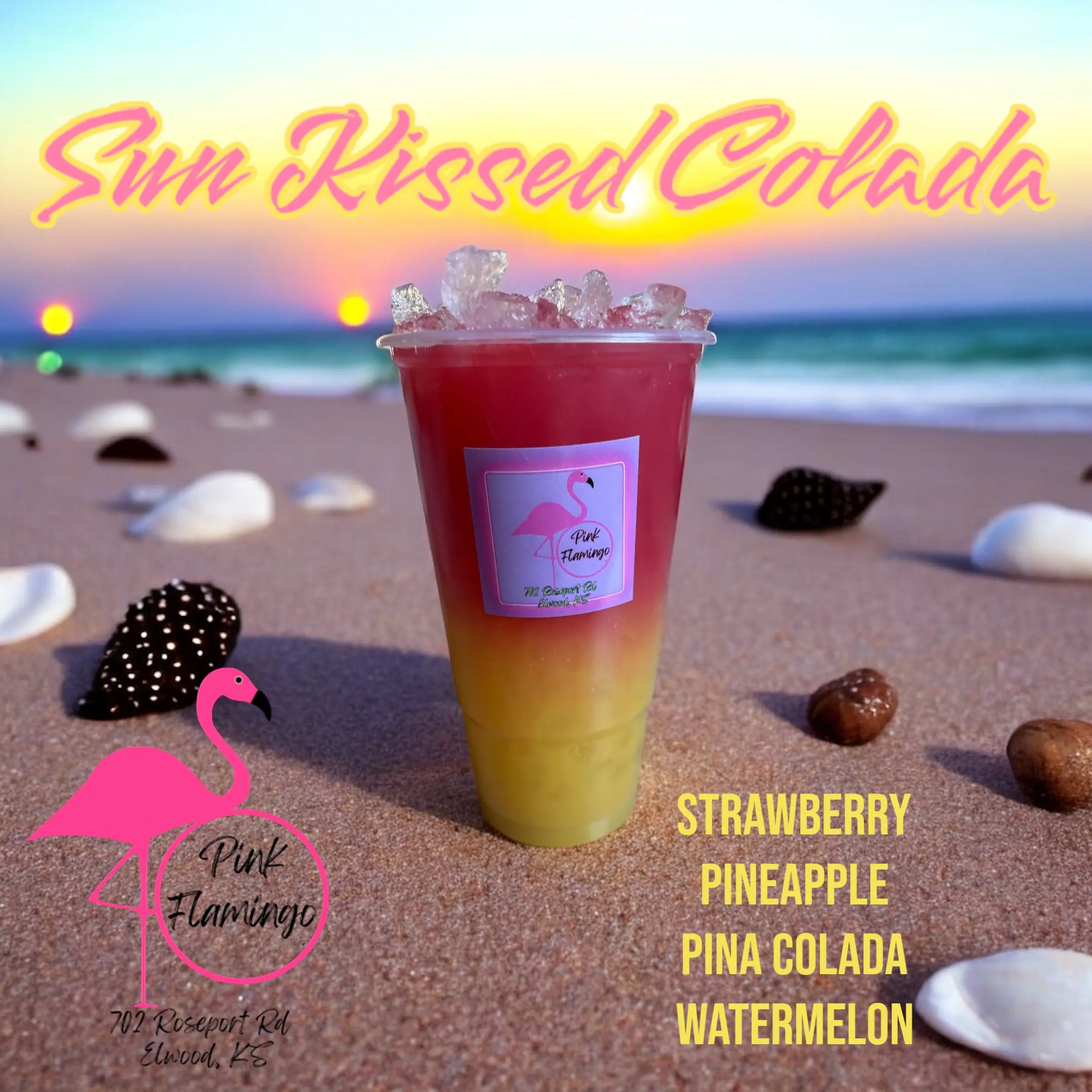 查看[Sun Kissed Colada Loaded Tea - Strawberry, Pineapple, Pina Colada ...