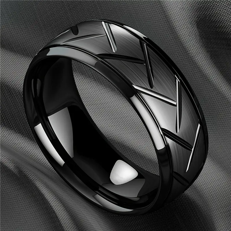 Cincin Keluli Titanium Hitam, Mewah dan Berkualiti TikTok爆款商品分析 - GMV ...