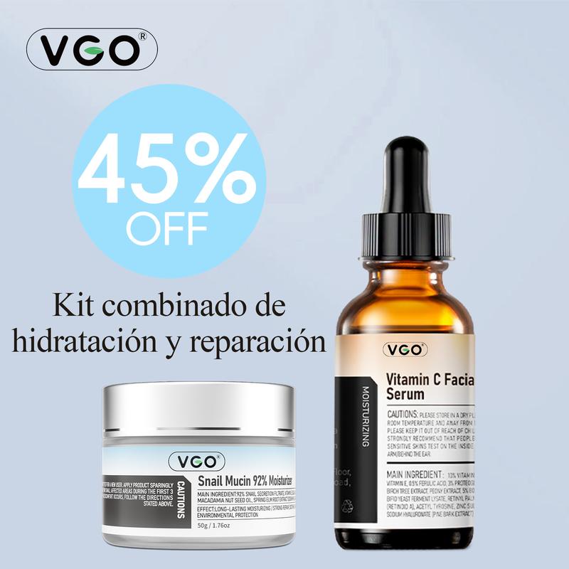 VGO Doble Kit de Hidratación y Reparación para la Piel-A | TikTok Shop ...