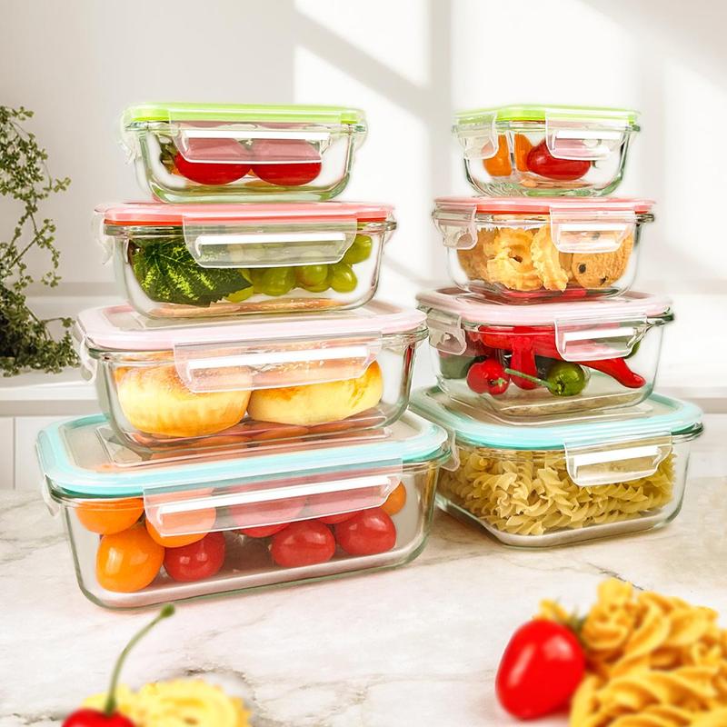 Premium Glass Food Storage Containers 8 Pack Airti TikTok爆款商品分析 - GMV ...